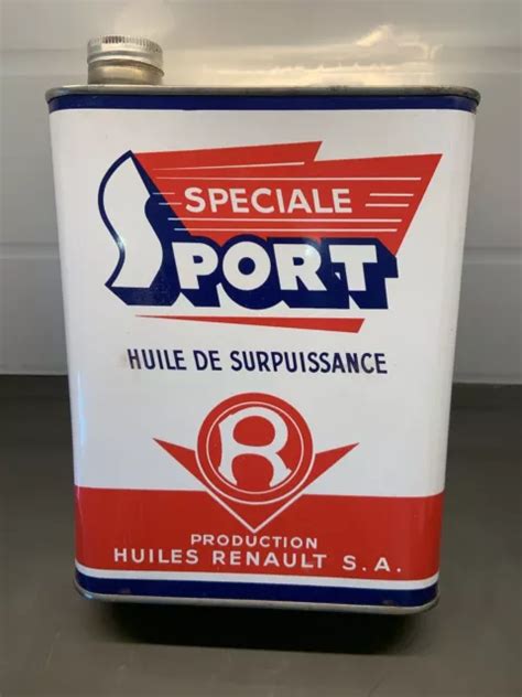 BIDON HUILE ANCIEN RENAULT Speciale Sport EUR 30 00 PicClick FR