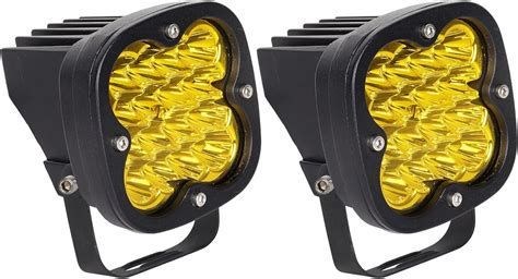Safego LED Arbeitsscheinwerfer 48W LED Motorrad Zusatzscheinwerfer 12V