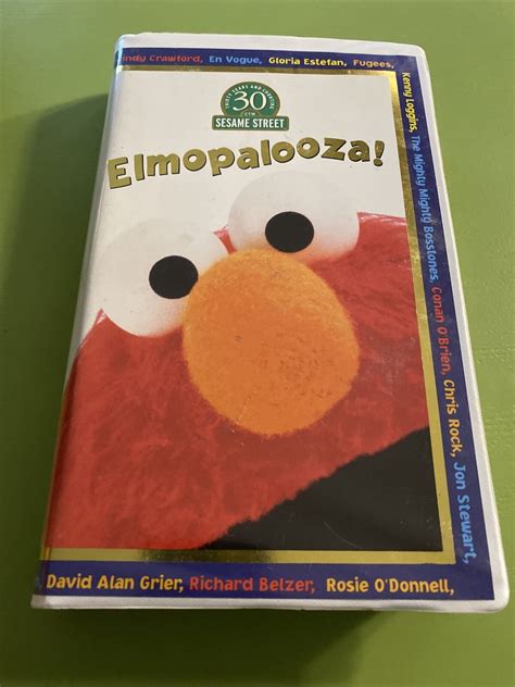 Sesame Street Elmopalooza VHS 1998 74644944136 EBay