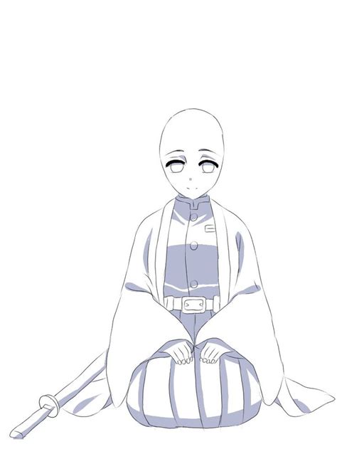 Oc Bases Pose Drawing Base Demon Slayer Poses Drawing Anime Poses