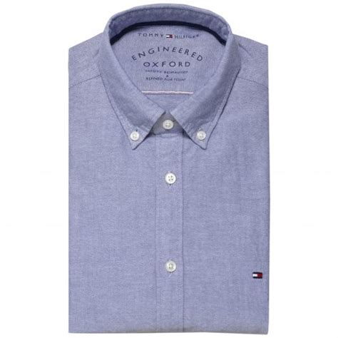 Bizz Store Camisa Social Masculina Tommy Hilfiger Manga Longa