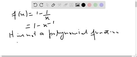 solved in problems 17 28 determine which functions are polynomial functions for those that are