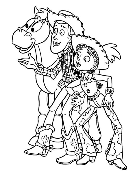Toy Story Kolorowanka Dla Dzieci