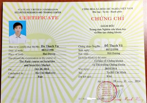 Quy định về chứng chỉ hành nghề chứng khoán như thế nào