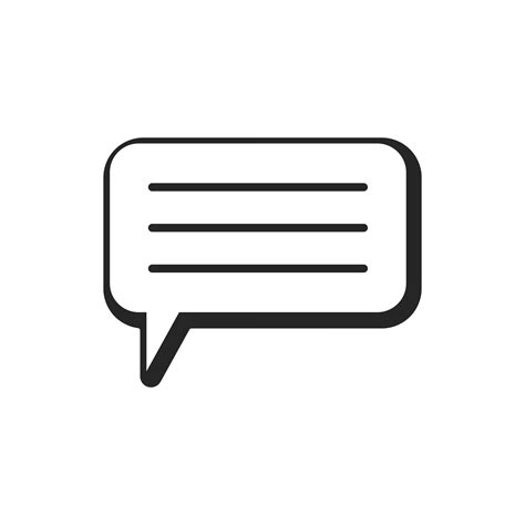 Comic Style Comment Icon With Transparent Background Png File 14396446 PNG
