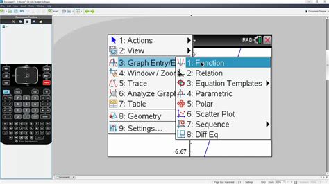 plotting multiple graphs on ti nspire cx cas youtube