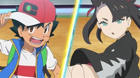Pokemon Battle Galar Ash Vs Marnie Rematch YouTube