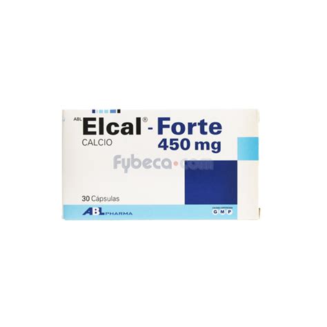 Elcal Forte Mg Por Unidad Fybeca