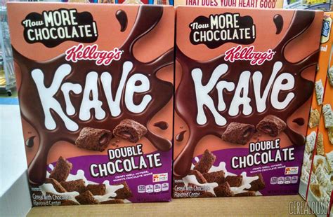 Spooned Spotted Double Chocolate Krave With More Chocolate Cerealously