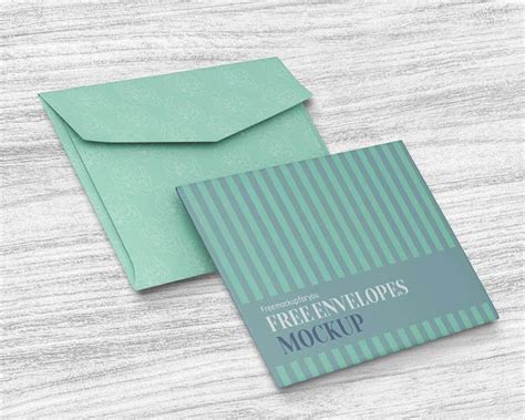 Los mejores 20 mockups de sobres gratis que puedes usar como diseñador