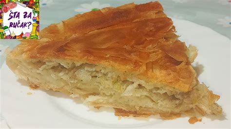 Burek Sa Krompirom I Prazilukom Najbolji Posni Burek YouTube