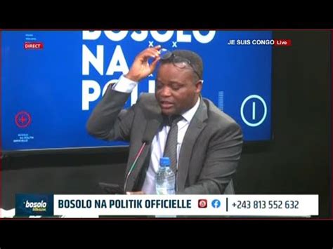 EN DIRECT BOSOLO NA POLITIK AVEC PAPA SANGO YouTube