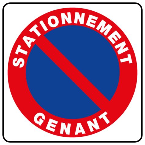 Panneau Stationnement G Nant Signalisation Routi Re