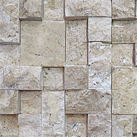 Travertine Cladding Internal Walls Texture Seamless 08033