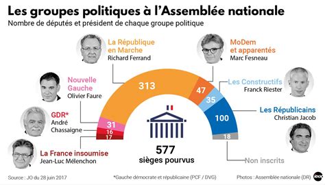 Infographie Quels Sont Les Groupes Parlementaires L Assembl E Et