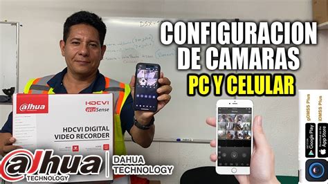 CONFIGURAR UN DVR DAHUA A INTERNET PARA VER LAS CAMARAS POR CELULAR