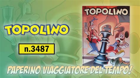 Topolino 3487 Paperino Viaggiatore Del Tempo YouTube