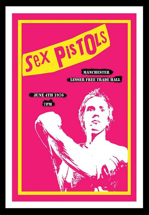 Pistols Poster Punk Poster Music Concert Posters Music Poster