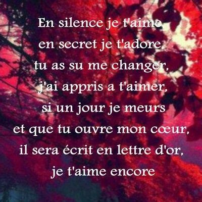 Je T Aime Mon Amour Tu Me Manque Tellement Je Pense Tr S Fort Toi Y