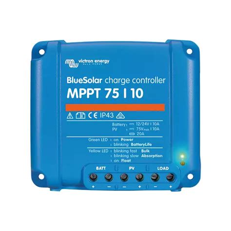 Régulateur Victron Blue Solar MPPT7510 12 24V 10A