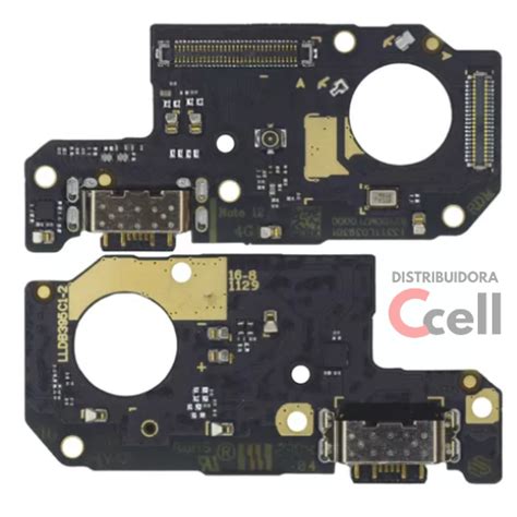 Placa Sub Dock De Carga Microfone Xiaomi Redmi 12 4G C I De Carga