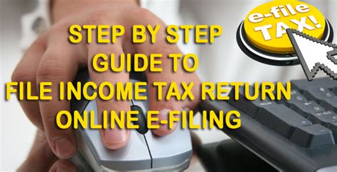 How To File Your Taxes Online Tax Return Help Online