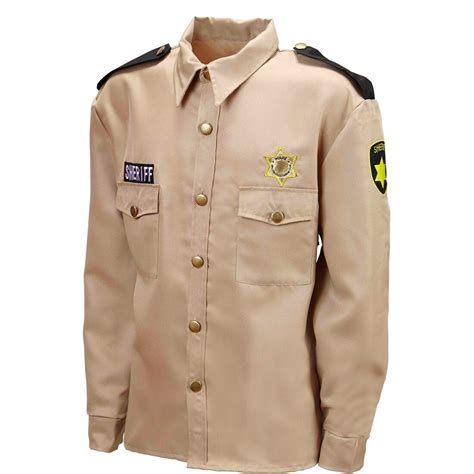 Polizei Polizist Hemd Sheriff Kostüm Herren XL 54 25 99
