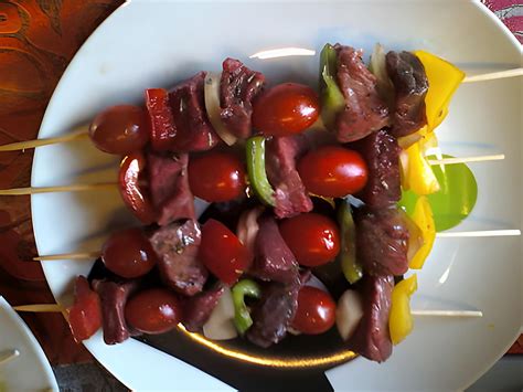 Recette de Brochettes de boeuf marinées aux Herbes de Provence