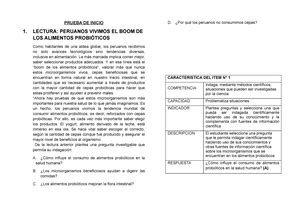 3ro secundaria Prueba CTA PRUEBA DE DIAGNÓSTICO DEL ÁREA DE CIENCIA