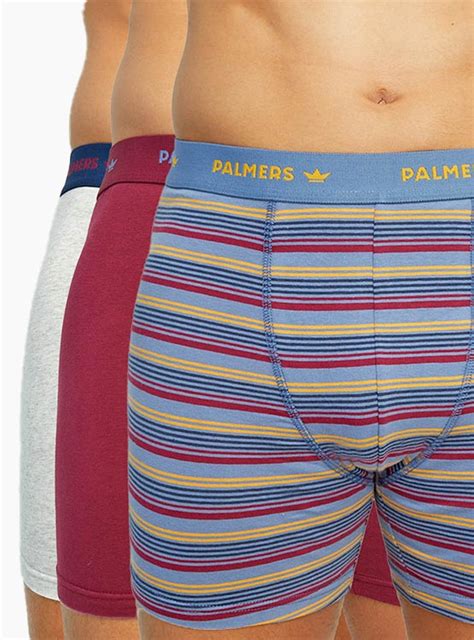 Ripley PACK 3 BOXER LARGO ALGODÓN PALMERS