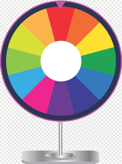 Round Multicolored Wheel Spin To Win Spin Wheel Fortune Prize Wheel