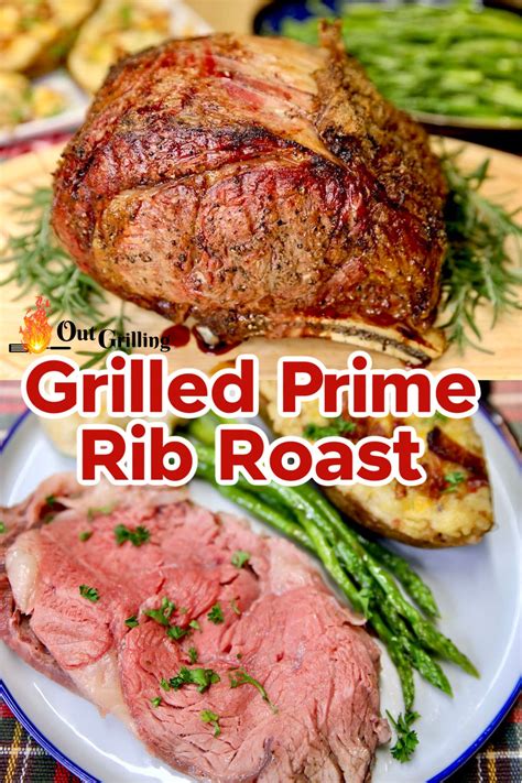 How To Grill Prime Rib Roast Easy Recipe Out Grilling