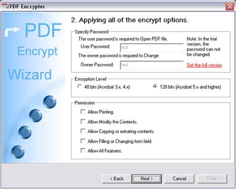 Pdf Encrypt Tool Is Used To Encrypt Secure Lock Set Permissions The
