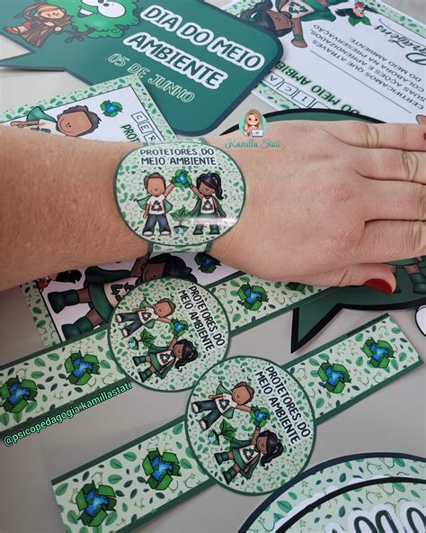 Kit Protetores Do Meio Ambiente Psicopedagoga Kamilla Stati