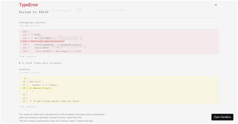vue template forked codesandbox