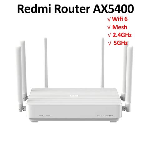 Original Xiaomi Redmi AX5400 Wifi Router Mesh System Wi Fi 6 Plus
