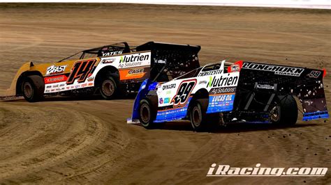 Iracing Dirt Pro Late Models At Knoxville Youtube