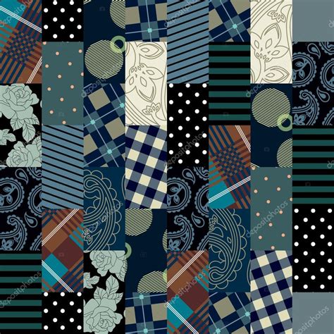 Patchwork Background Stock Vector Image By Kastanka 31311203