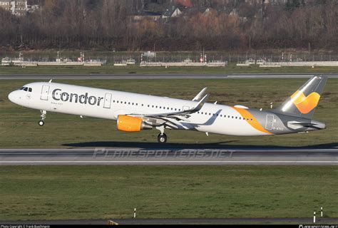 D ATCC Condor Airbus A321 211 WL Photo By Frank Buschmann ID 1033405