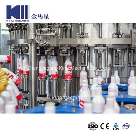 Complete Aluminum Bottle Soda Sparkling Water Carbonated Soft Drink