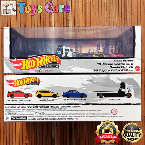 Hotwheels PREMIUM HONDA CIVIC EG 91 NISSAN SENTRA 95 TOYOTA CELICA GT