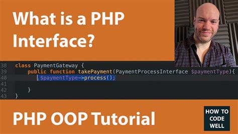 Php Oop Tutorial What Is A Php Interface Youtube