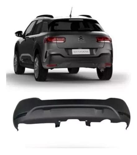 Moldura Parachoque Traseiro C4 Cactus Original Parcelamento Sem Juros