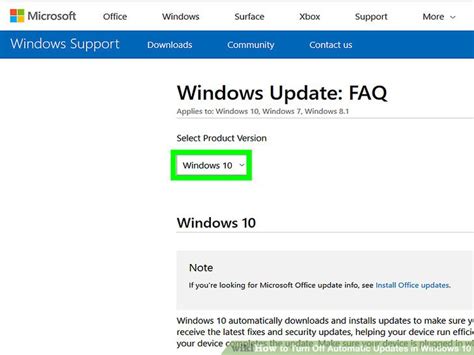 Ways To Turn Off Automatic Updates In Windows Wikihow