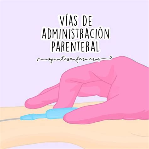 S S On Instagram V As De Administraci N Parenteral
