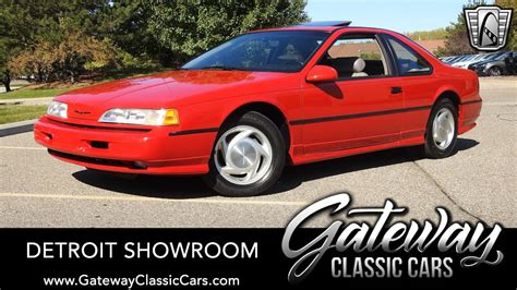1989 Ford Thunderbird Super Coupe 1549DET YouTube