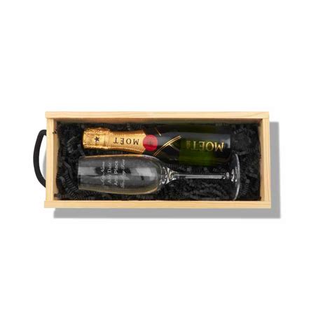 Mini Moet Engraved Single Flute Engravers Guild