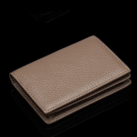 PORTE CARTE red Porte carte bancaire en cuir 100 véritable grande