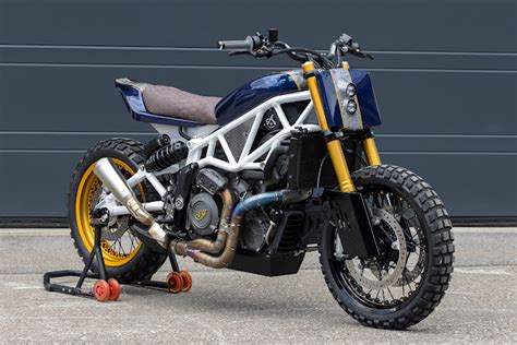 Indian FTR Modified Into Flat Tracker By Arctos Collection MOTOAUTO