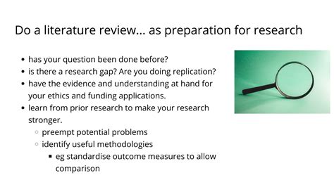 Literature Reviews Overview Systematic And Literature Reviews